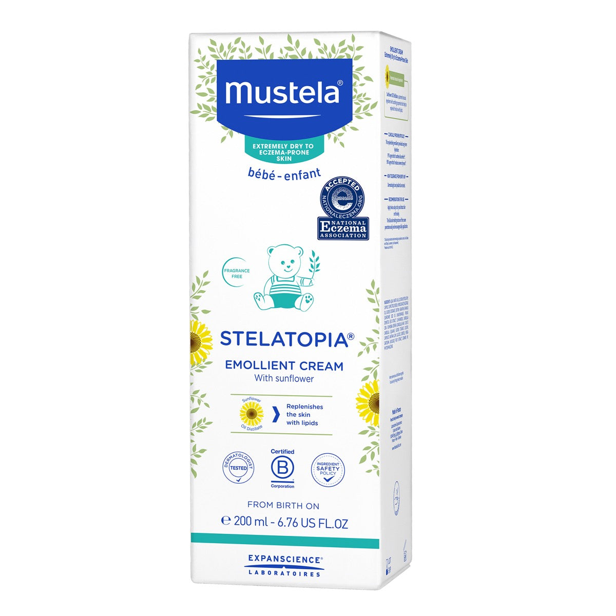 Mustela Stelatopia Emollient Cream – Twinkle Baby Boutique