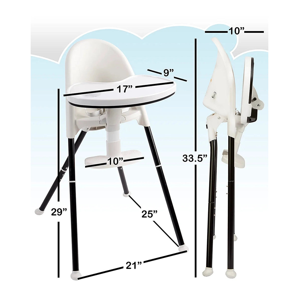 Primo Cozy Tot Deluxe High Chair – Twinkle Baby Boutique