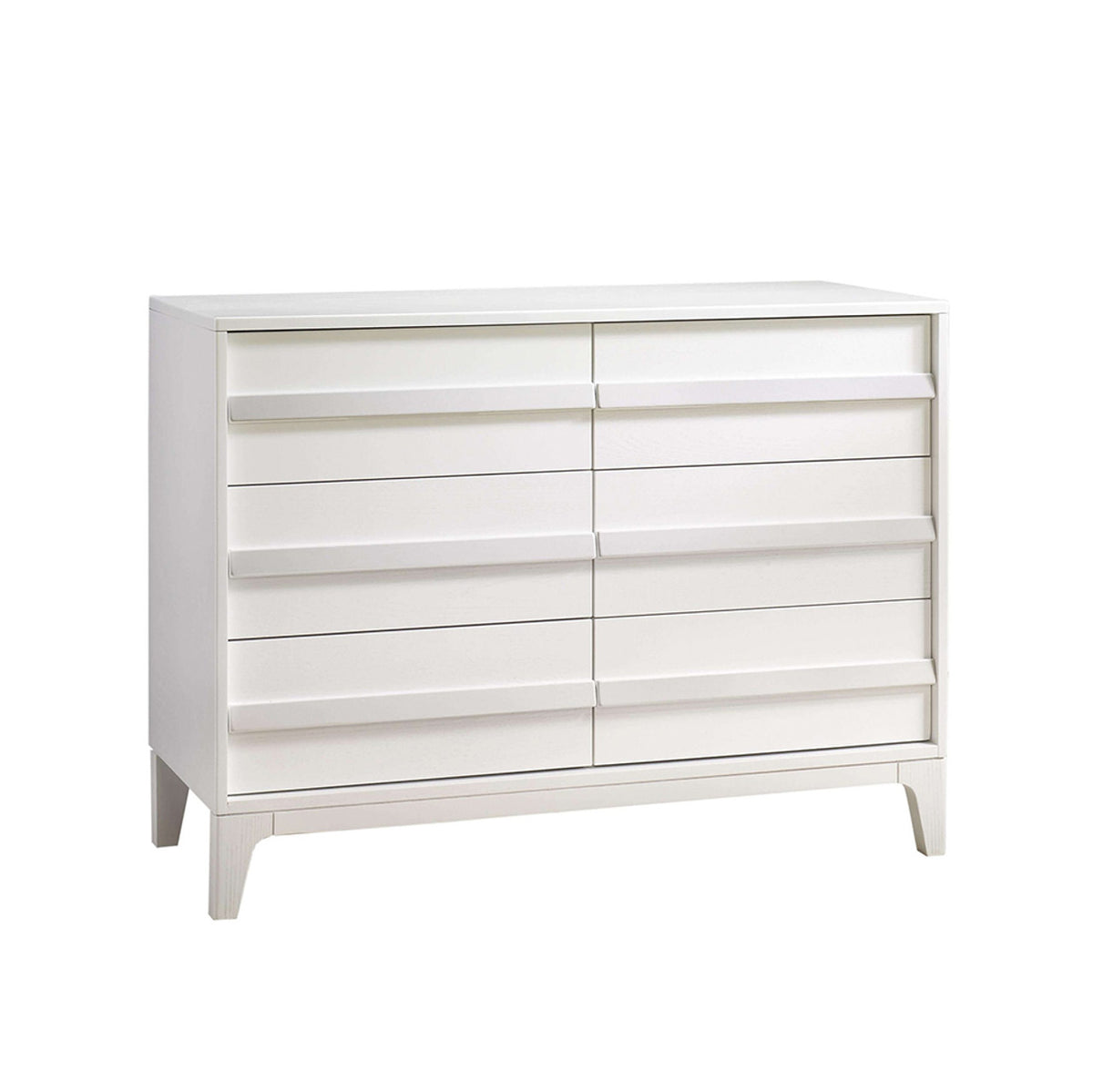 Natart Kyoto 2 Piece Nursery Set - Convertible Linen Talc Panel Crib a ...